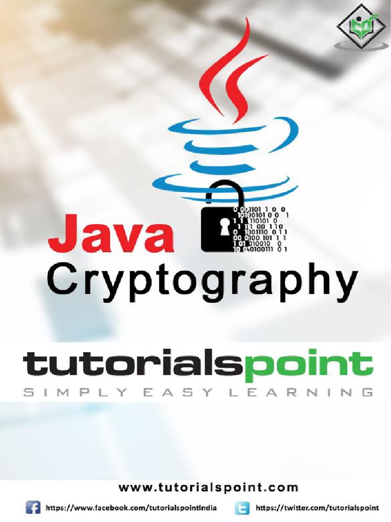 Java Cryptography Tutorial | PDF | Cryptography | Key (Cryptography)