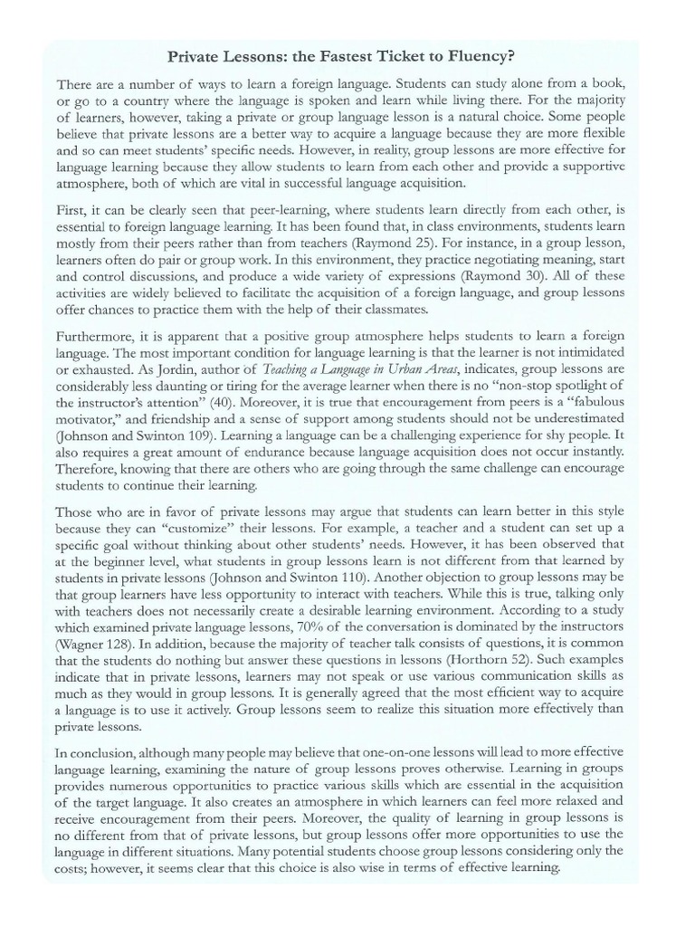 Argumentative Essay Sample 1 | PDF