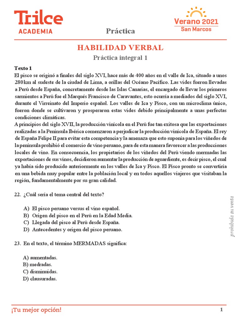 San Marcos PR - Ctica (HV) | PDF