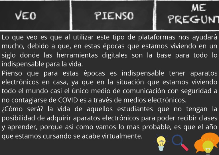 Veo-Pienso-Me Pregunto-Siglo XXI | PDF
