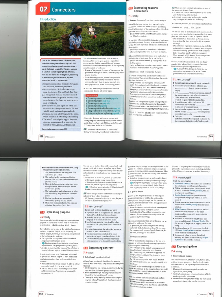 Oxford Grammar For EAP UNIT 7 | PDF