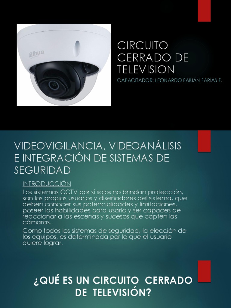 05 Sistema Electronico de Seguridad (CCTV) | PDF | Pantalla de cristal ...