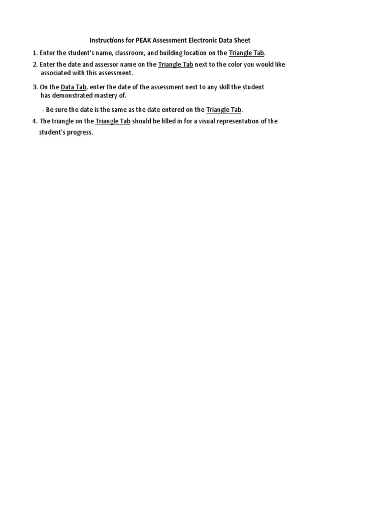 GEN Triangle Fillable For Instruction 1 | PDF | Learning | Behavior ...
