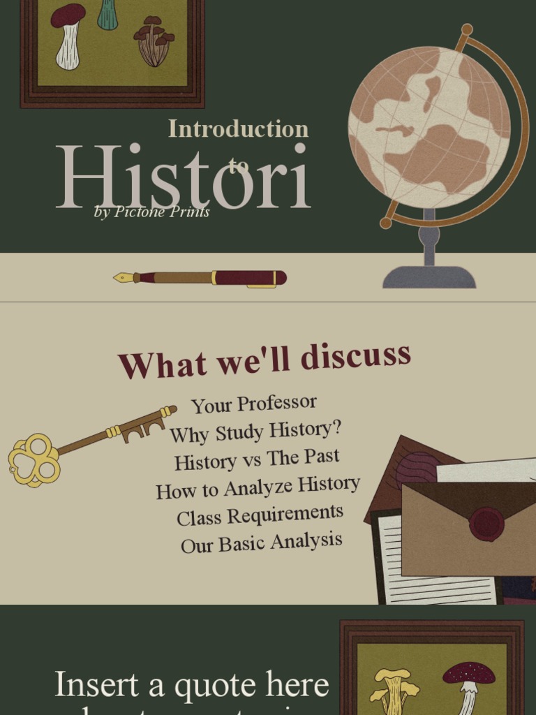 Understanding History Through Presentations | PDF