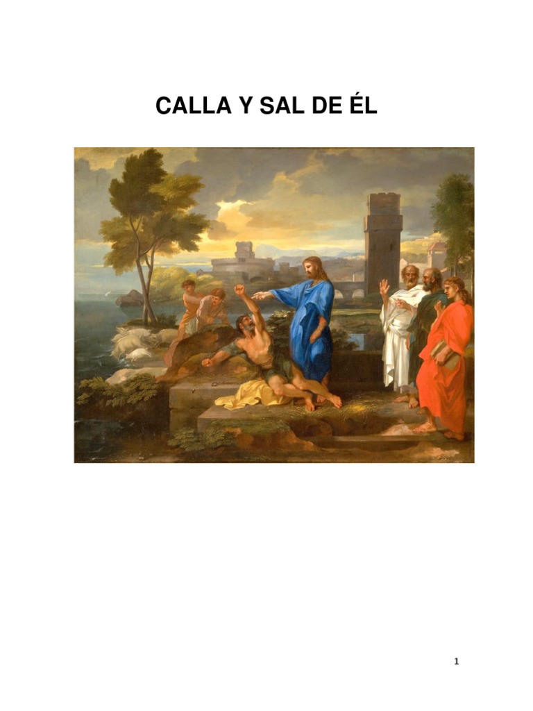 Calla y Sal de Él Original | PDF