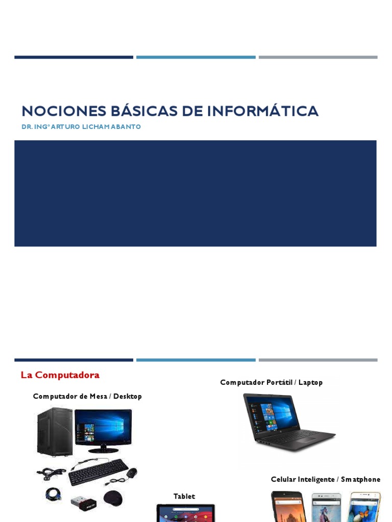 Nociones Básicas de Informática | PDF | Microsoft Windows | Windows 10