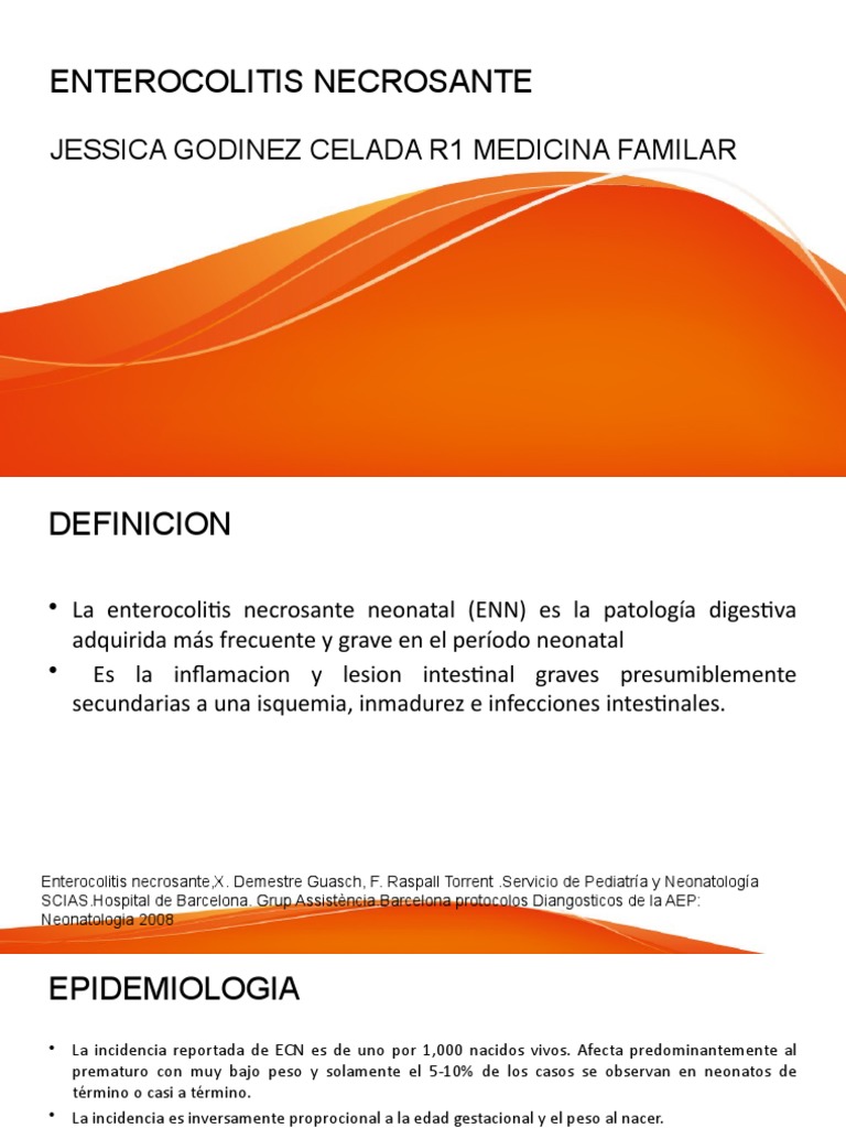 Enterocolitis Necrosante | PDF | Septicemia | Parto prematuro