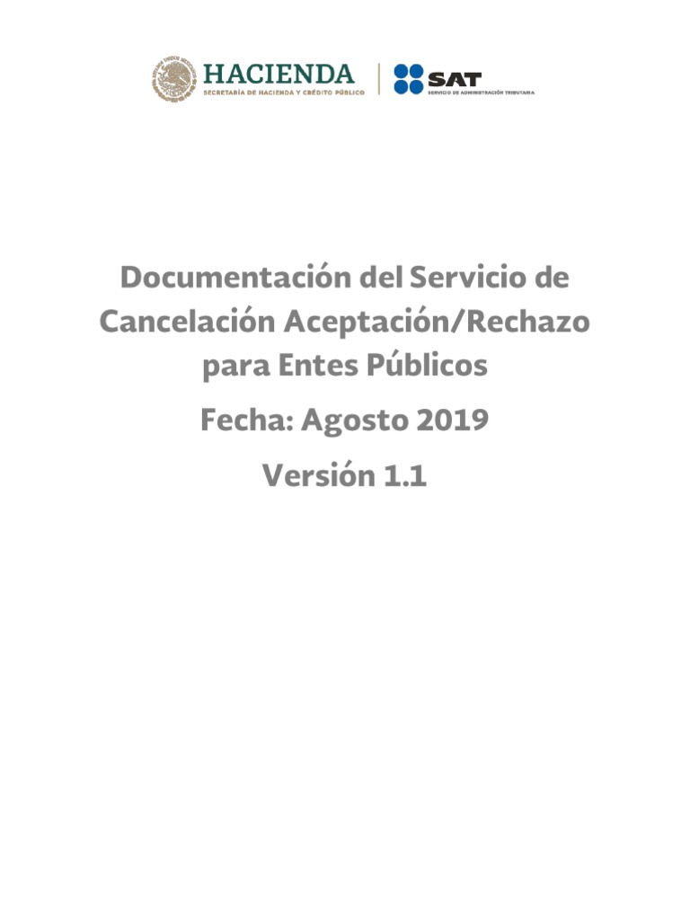 Documentaciขn WS Aceptacion Rechazo EP - 1.1 | PDF | Ingeniería de ...