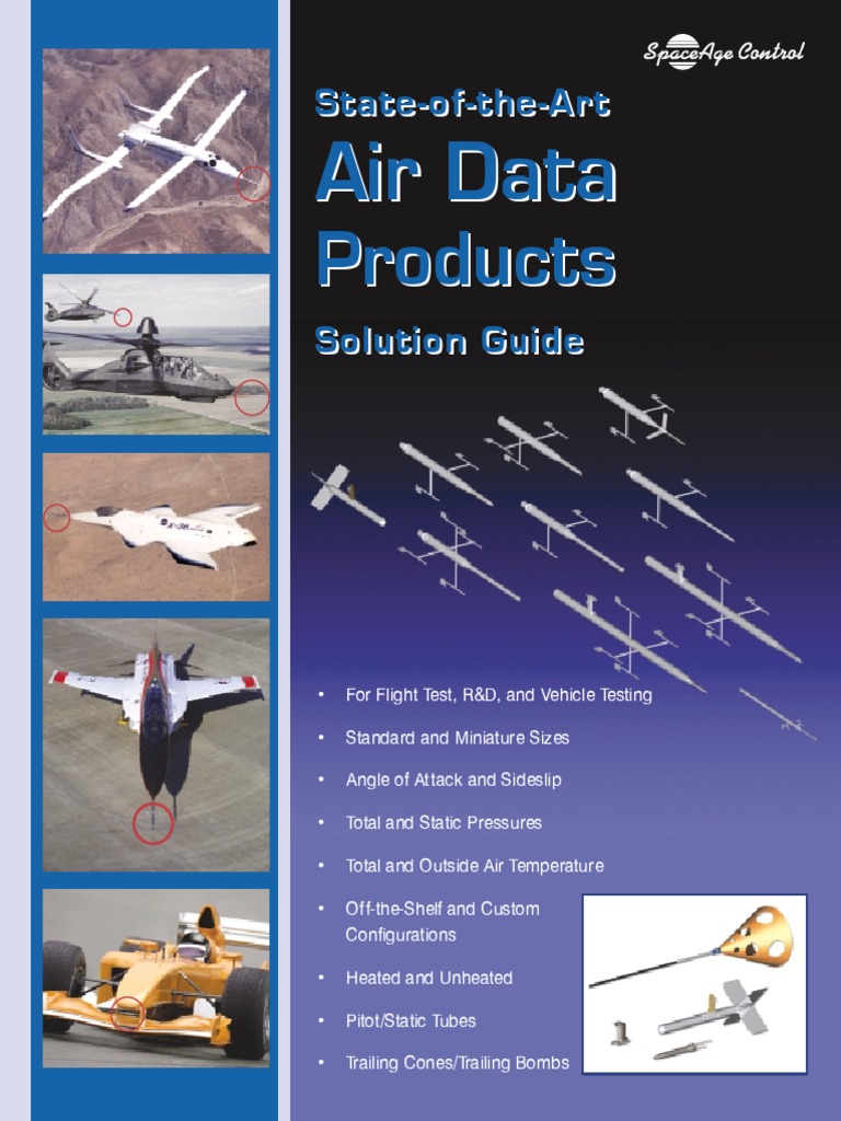 Air Data Solutions for Aviation Testing | PDF | Airspeed | Unmanned ...