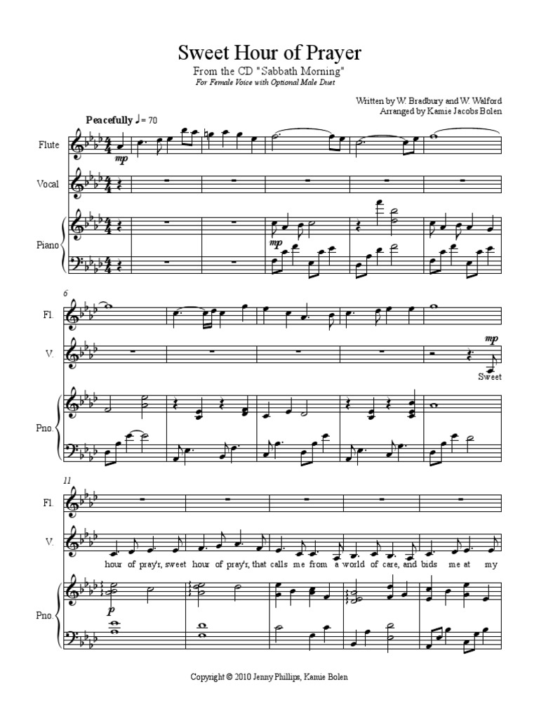 Sweet_Hour_of_Prayer_pdf_sheet_music (1) | PDF