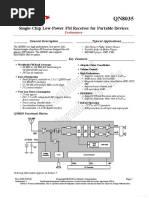 BK1198 Datasheet English | PDF | Frequency Modulation | Telecommunications
