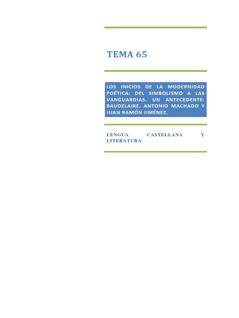 Tema 65 2012 | PDF