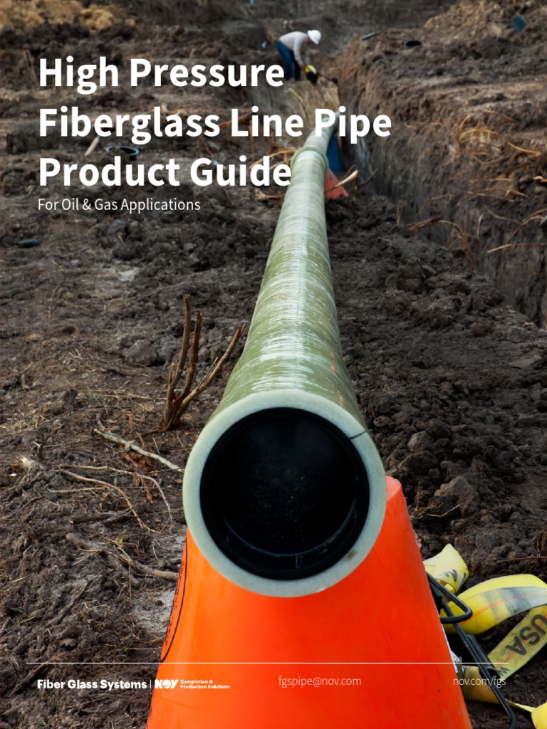 High-Pressure-Fiberglass-Line-Pipe-Product-Guide-Brochure | PDF | Pipe (Fluid Conveyance ...