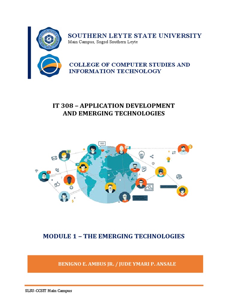 Module 1 - Application Development and Emerging Technologies | PDF ...