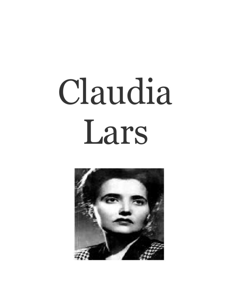 Claudia Lars | PDF