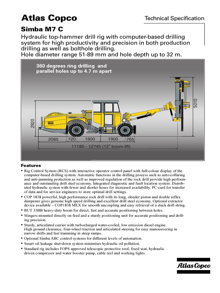 Simba M7 - 9851 2194 01 | PDF | Brake | Ac Power Plugs And Sockets