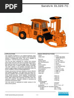 DU311 Ith Longhole Drill: Technical Specification | PDF | Drill | Drilling