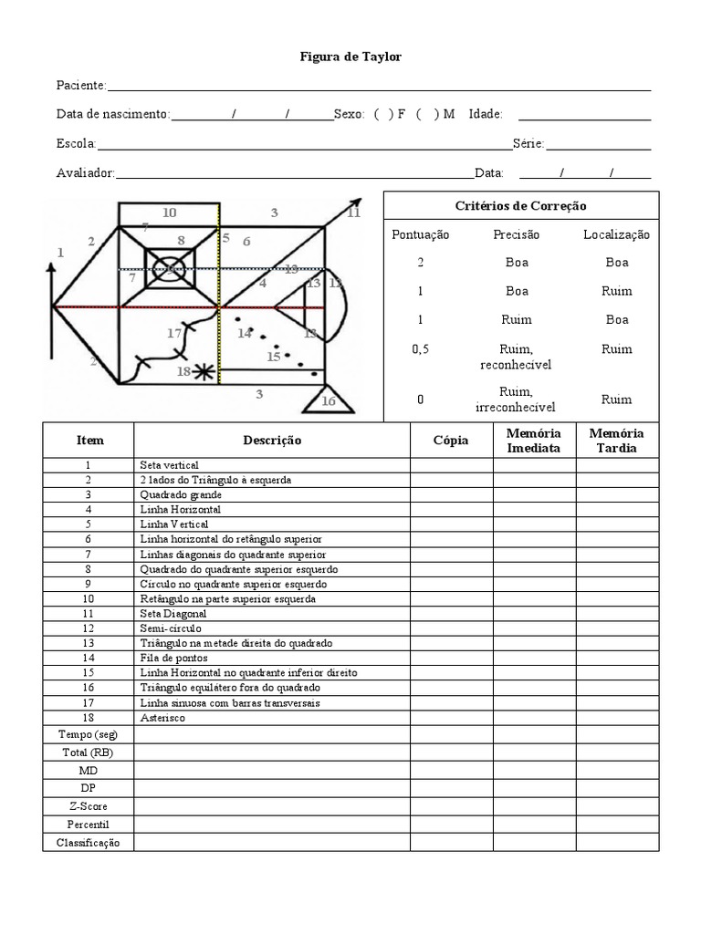 Figura de Taylor | PDF | Geometria Elementar | Matemática elementar