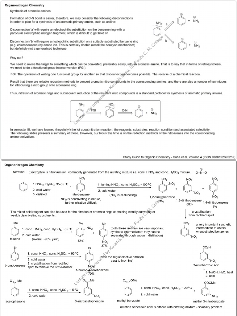 Chemistry of Amines Part 2 - T | PDF Chemistry of Amines Part 2 - T | PDF
