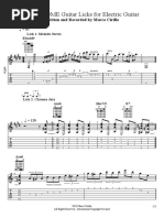 Robben Ford Licks | PDF