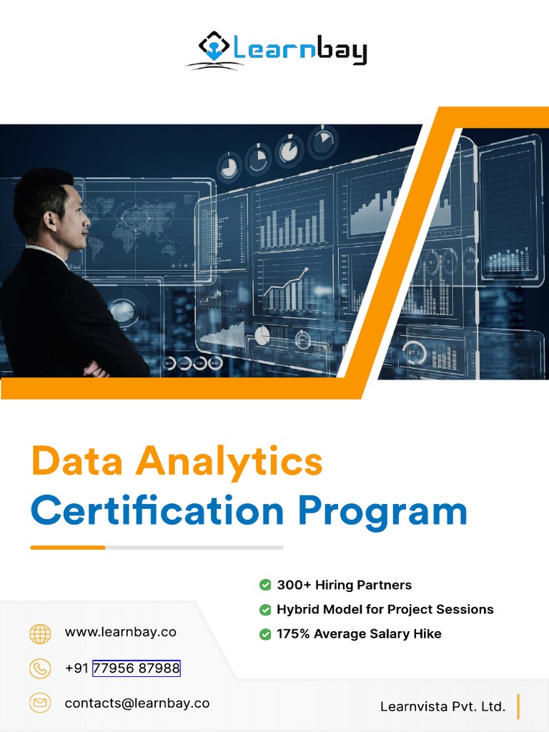 Data Analytics Certification Program Learnbay | PDF | Statistics | Sampling (Statistics)