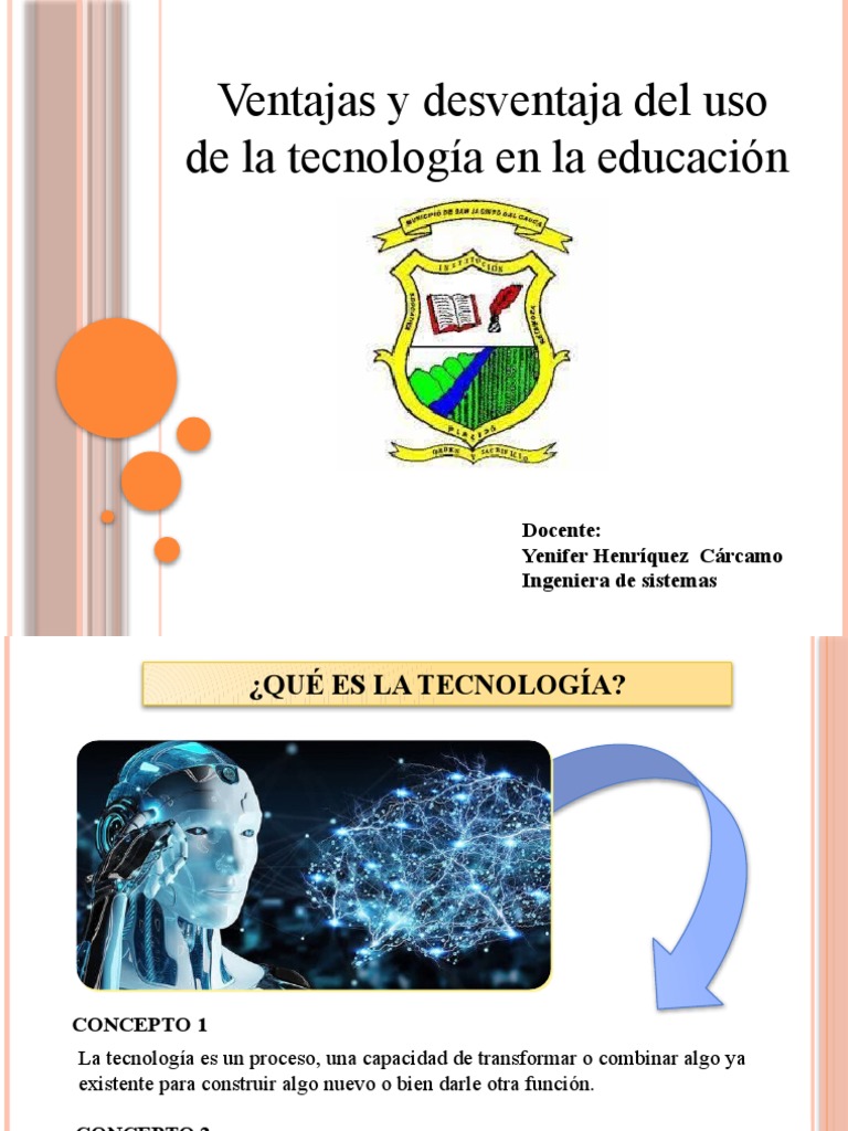 Ventaja y Desventaja de La Tecnologia | PDF | Comunicación | Enseñando