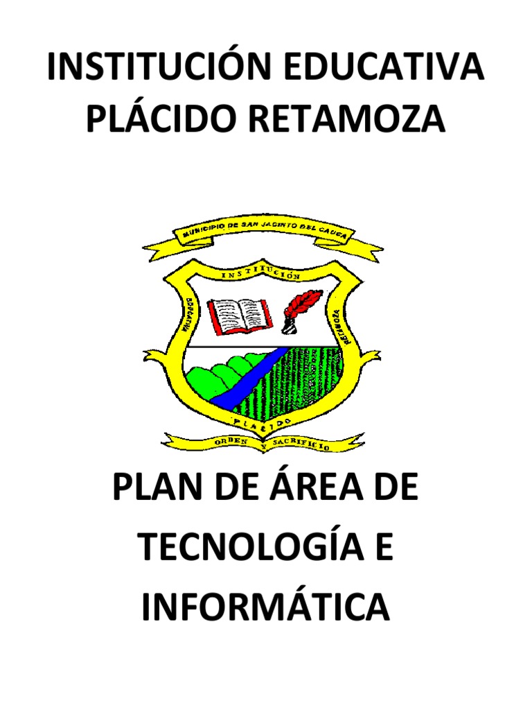 Plan de Área Tecnologia e Informatica 2023 | PDF | Aprendizaje | Conocimiento