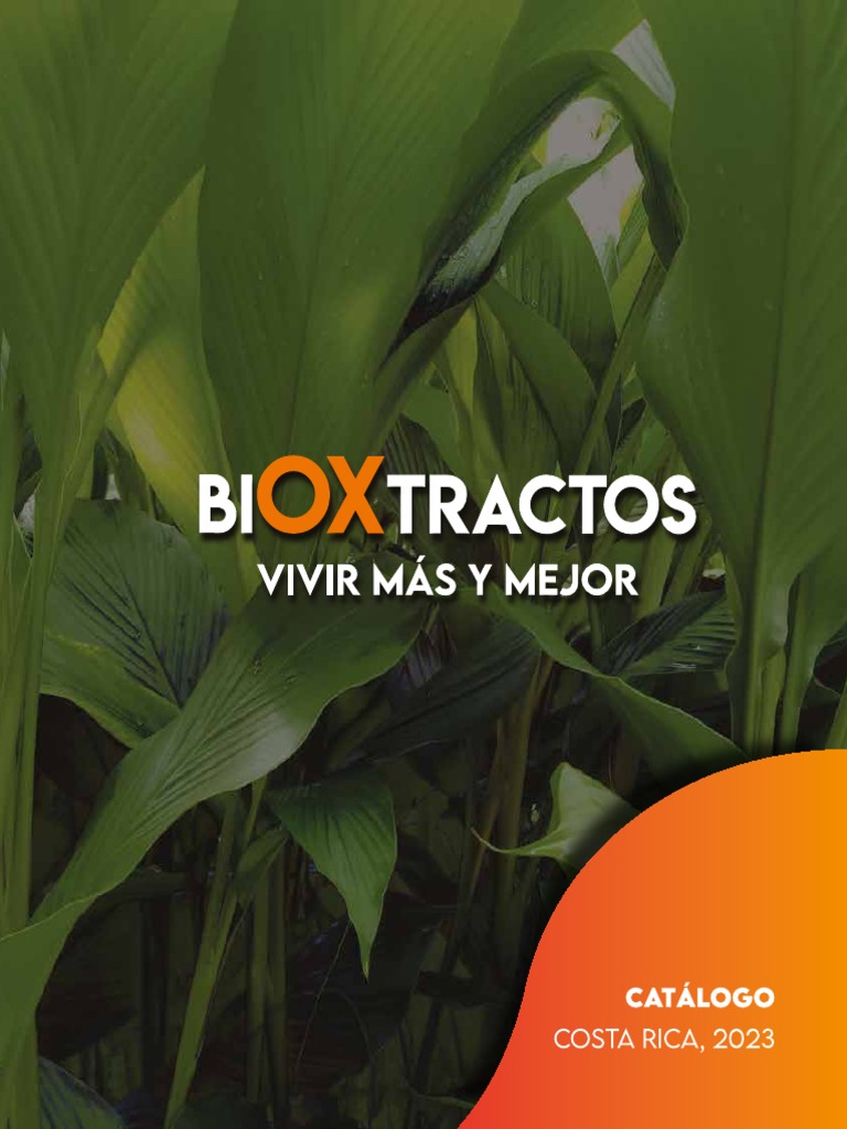 Catálogo Bioxtractos 2023 DCF01 | PDF