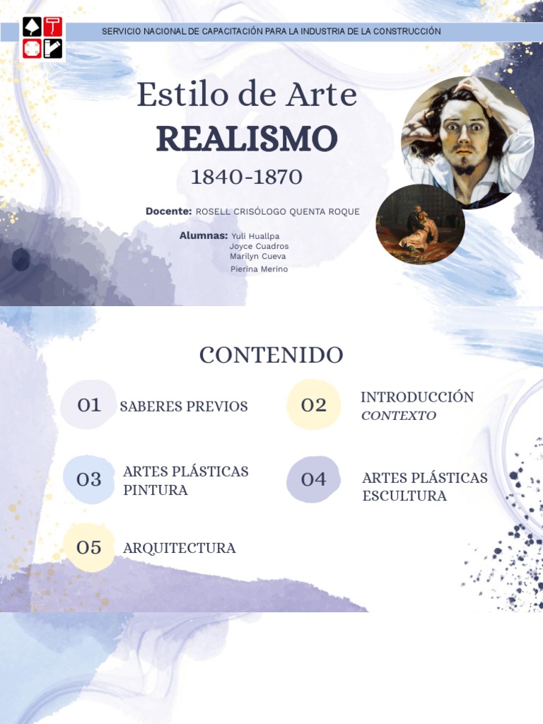 Historia Del Arte REALISMO | PDF | Realismo (Artes) | Escultura