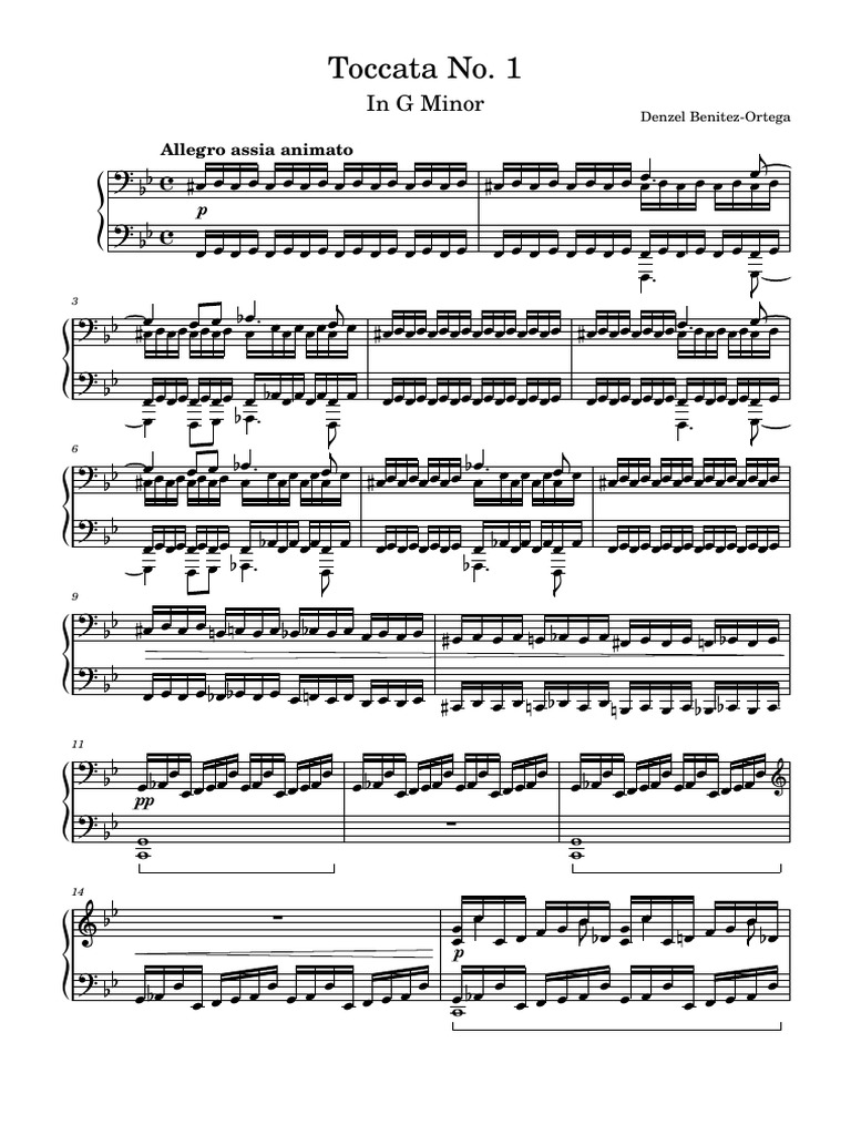 Toccata | PDF | Musical Forms