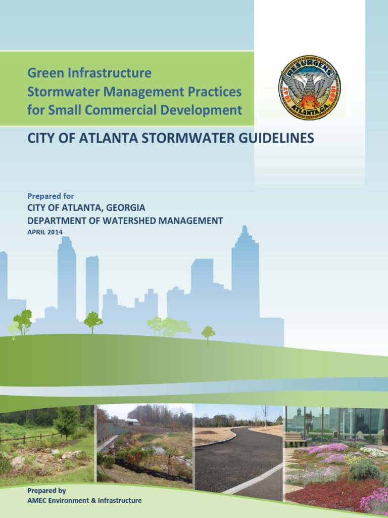 ATL GI For Small Commercial Development | PDF | Stormwater | Green ...