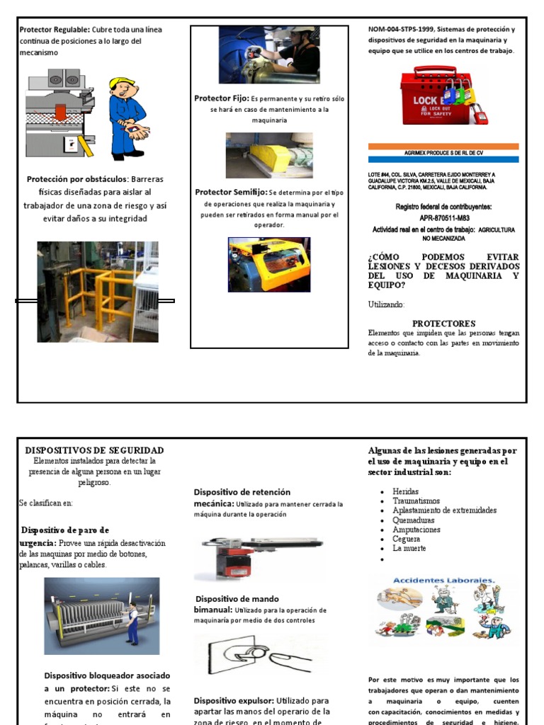 Triptico Nom-004 | PDF