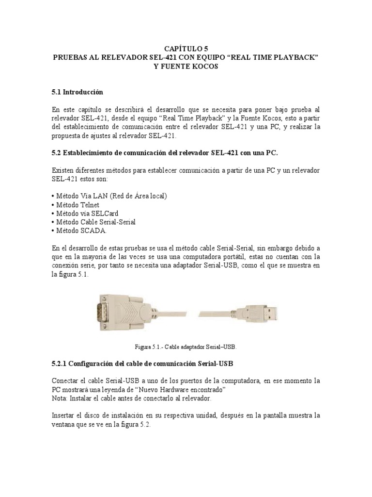 Pruebas y Ajustes del Relevador SEL-421 | PDF | Transformador | Ventana ...