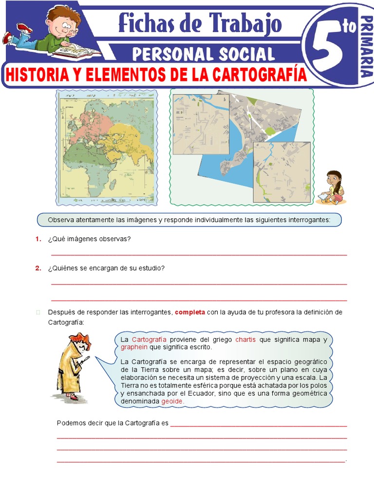 Historia-y-elementos-de-la-cartografía-para-Quinto-Grado-de-Primaria (1 ...