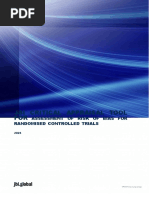 Checklist For Analytical Cross Sectional Studies | PDF | Systematic Review | Confounding