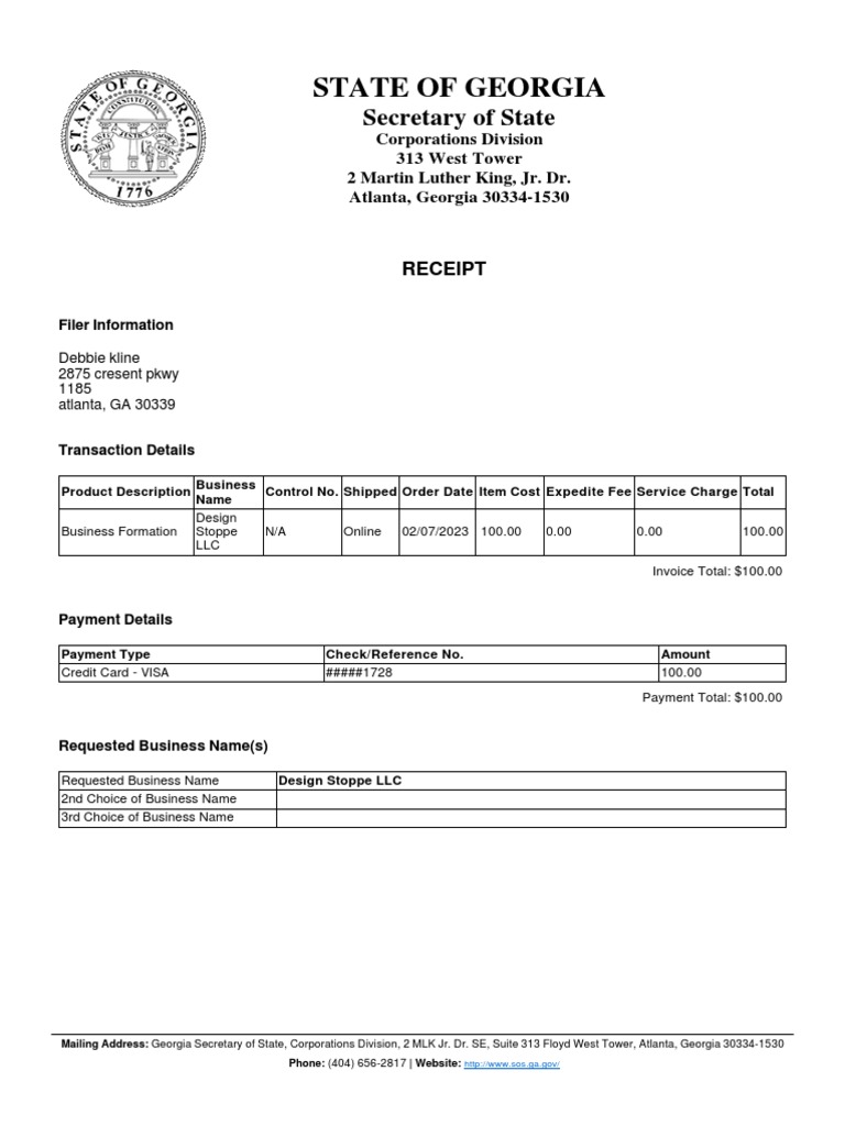 State of Georgia | PDF
