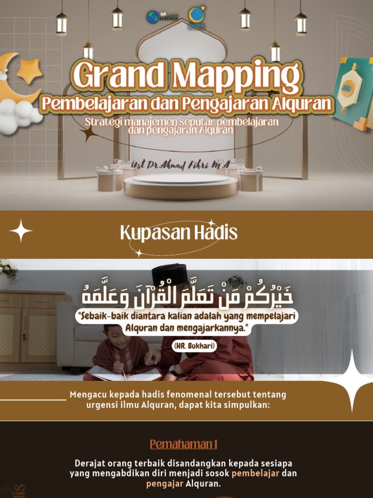 Grand Maping Pembelajaran dan Pengajaran Al Quran | PDF