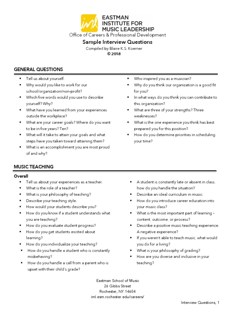 Interview Questions Combined 1 | PDF | Teachers | Behavior Modification