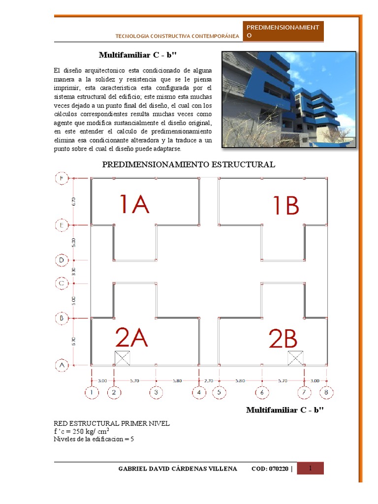 Predimensionamiento Estructural | PDF | Ajedrez | Aperturas de ajedrez