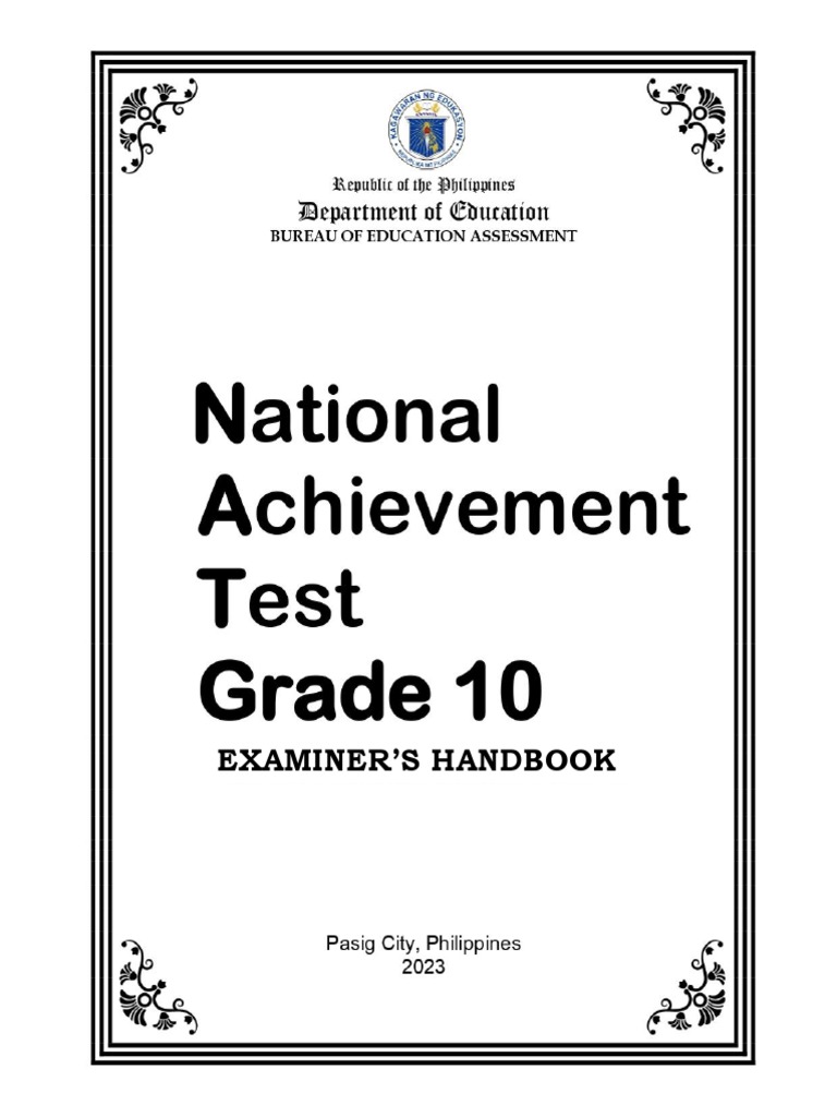 2023 NAT G10 Examiner's Handbook - 05.16.2023 | PDF