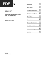 Ba Scalance X-300 76 | PDF | Network Switch | Computer Network