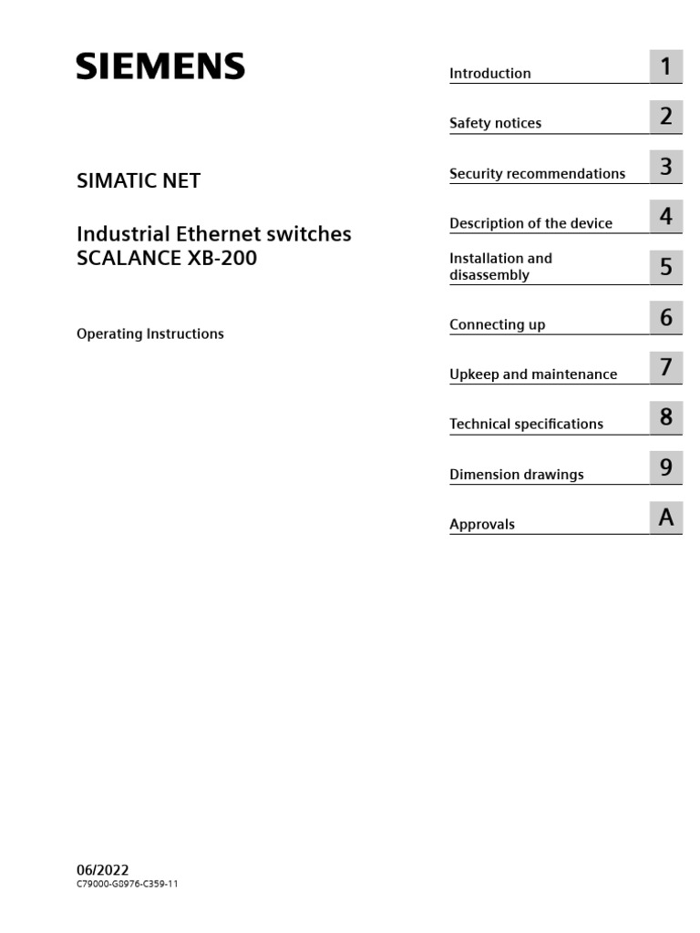 Ba Scalance-Xb-200 76 | PDF | Password | Security