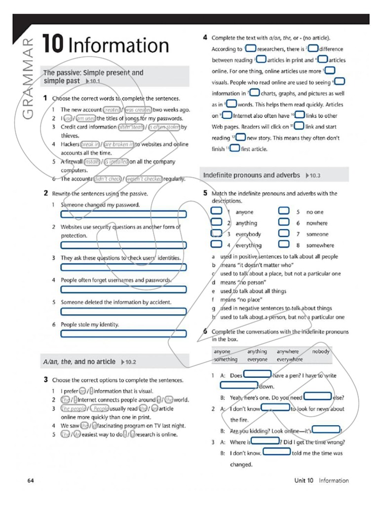 W-Level 2 WK Unit 10 Actualizada | PDF
