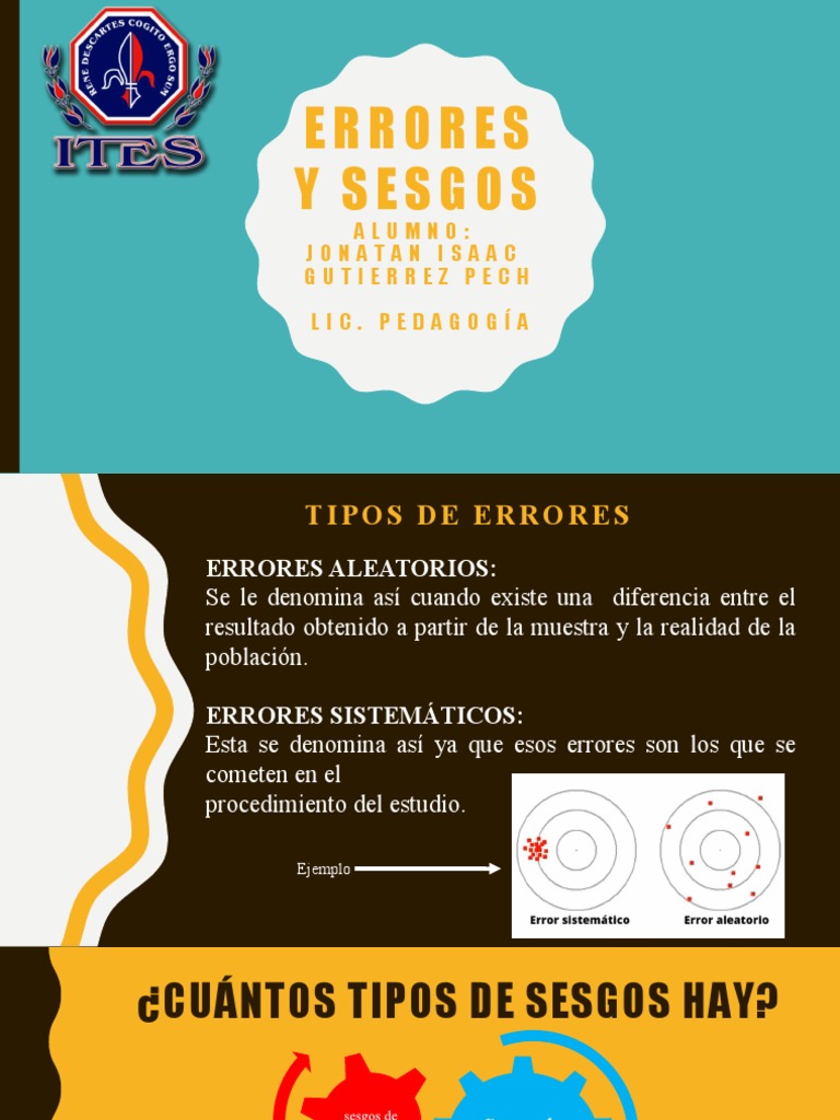 Errores y Sesgos | PDF
