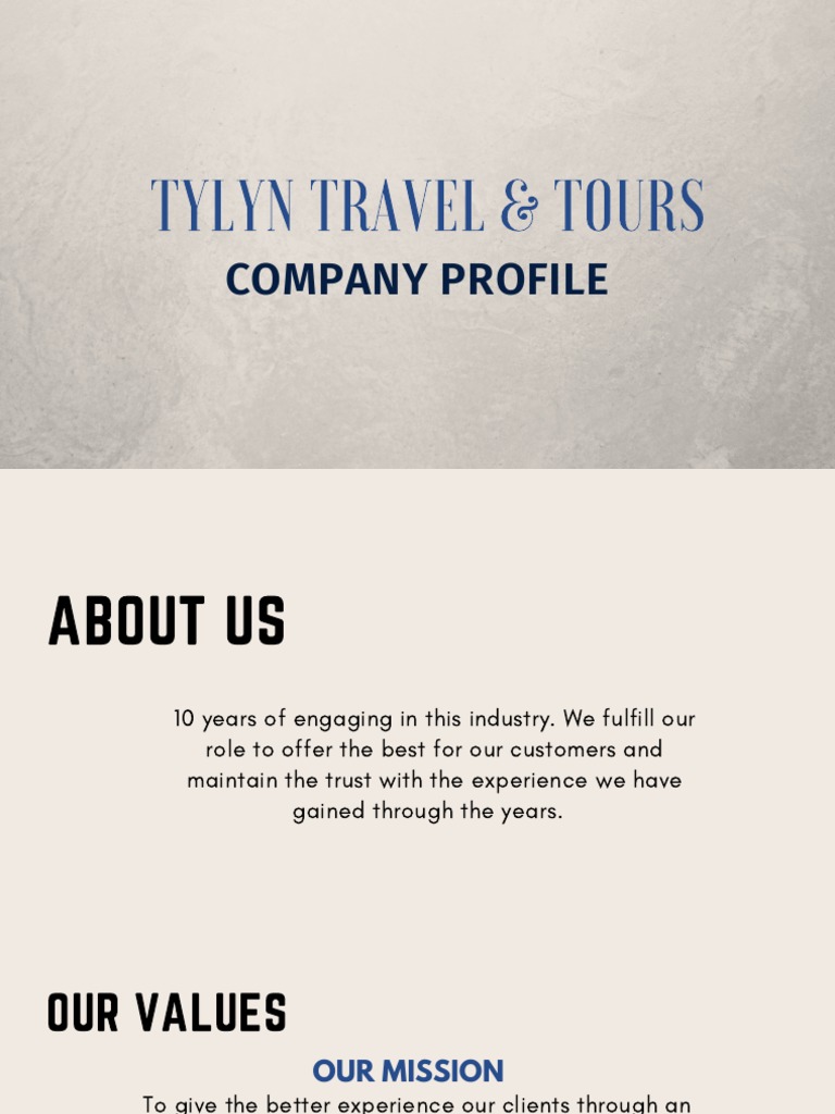 Tylyn Travel & Tou | PDF