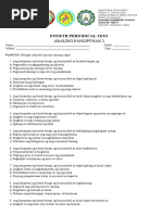 FILIPINO Grade 2 Periodical Test With TOS Edited | PDF