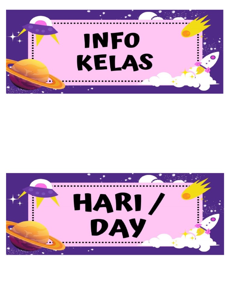 Label Hari Tarikh | PDF