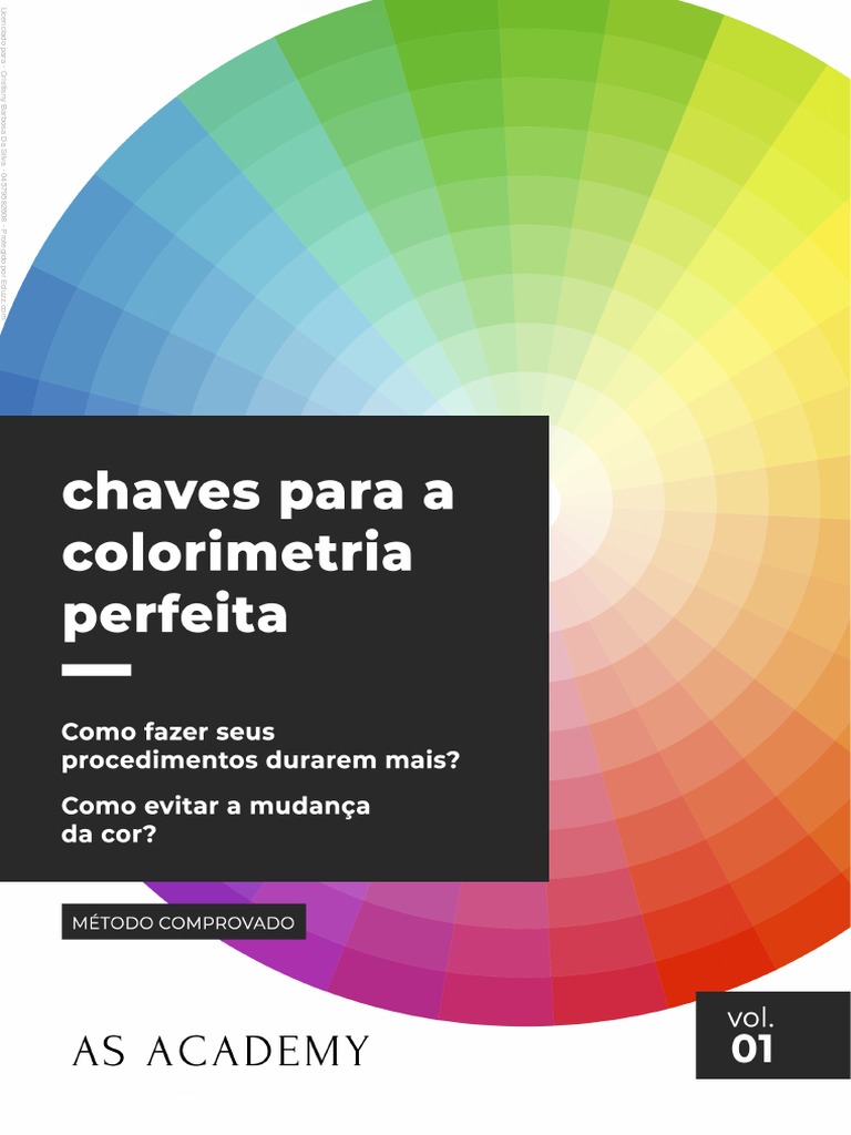 Apostila Livro Colorimetria 2021 | PDF | Pigmento | Cor