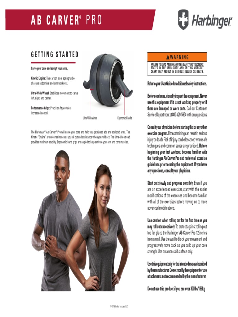 AB Carver Pro Workout Guidepdf | PDF | Running