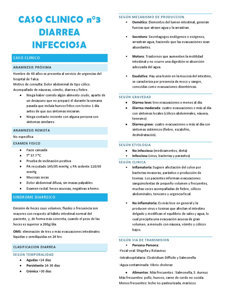 3. Diarrea Infecciosa pdf | PDF | Diarrea | Ciencias de la Salud